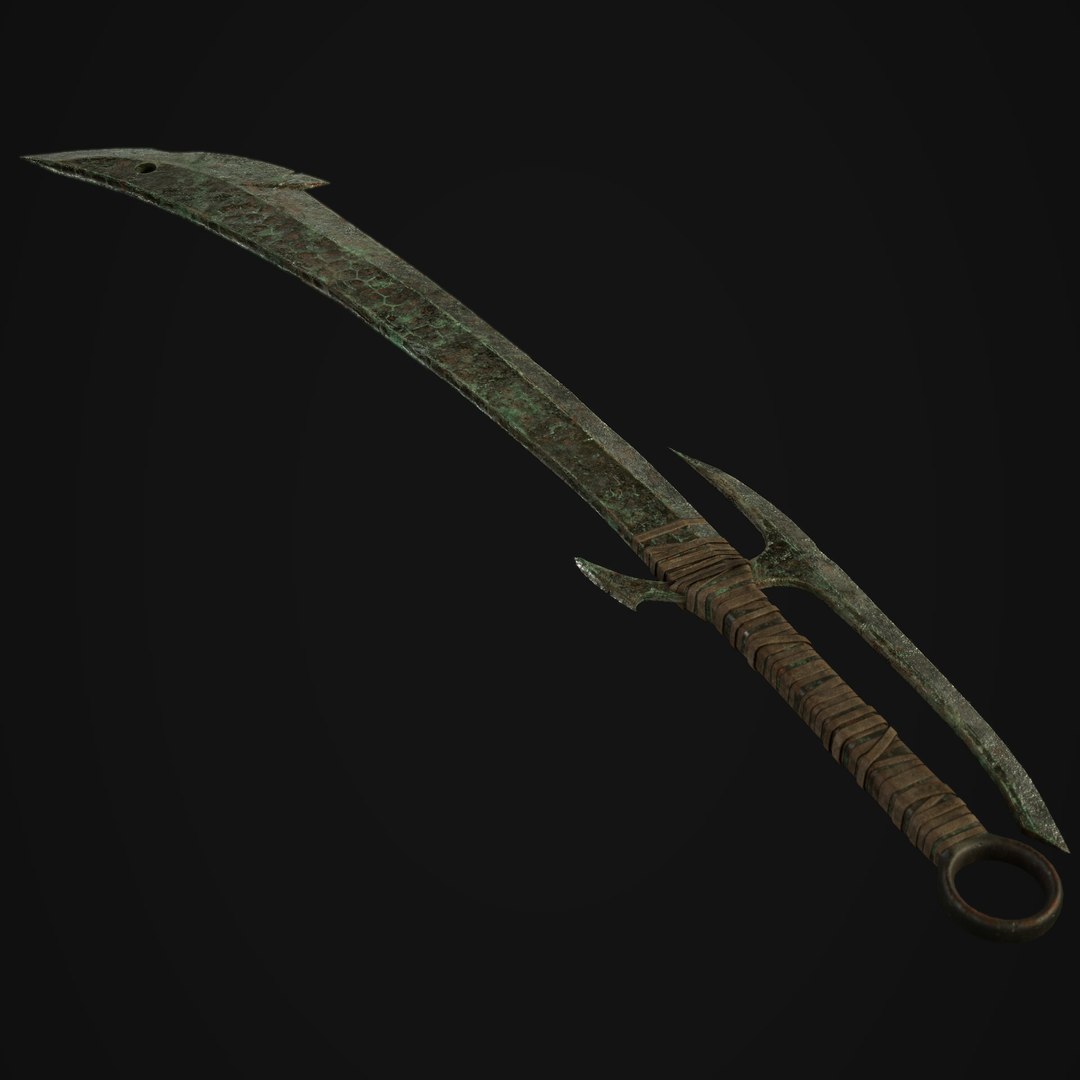 Orc Sword 3D Model - TurboSquid 1608151