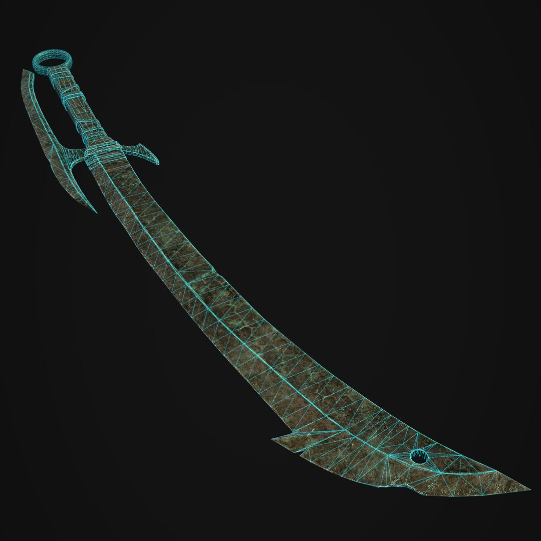 Orc Sword 3D Model - TurboSquid 1608151
