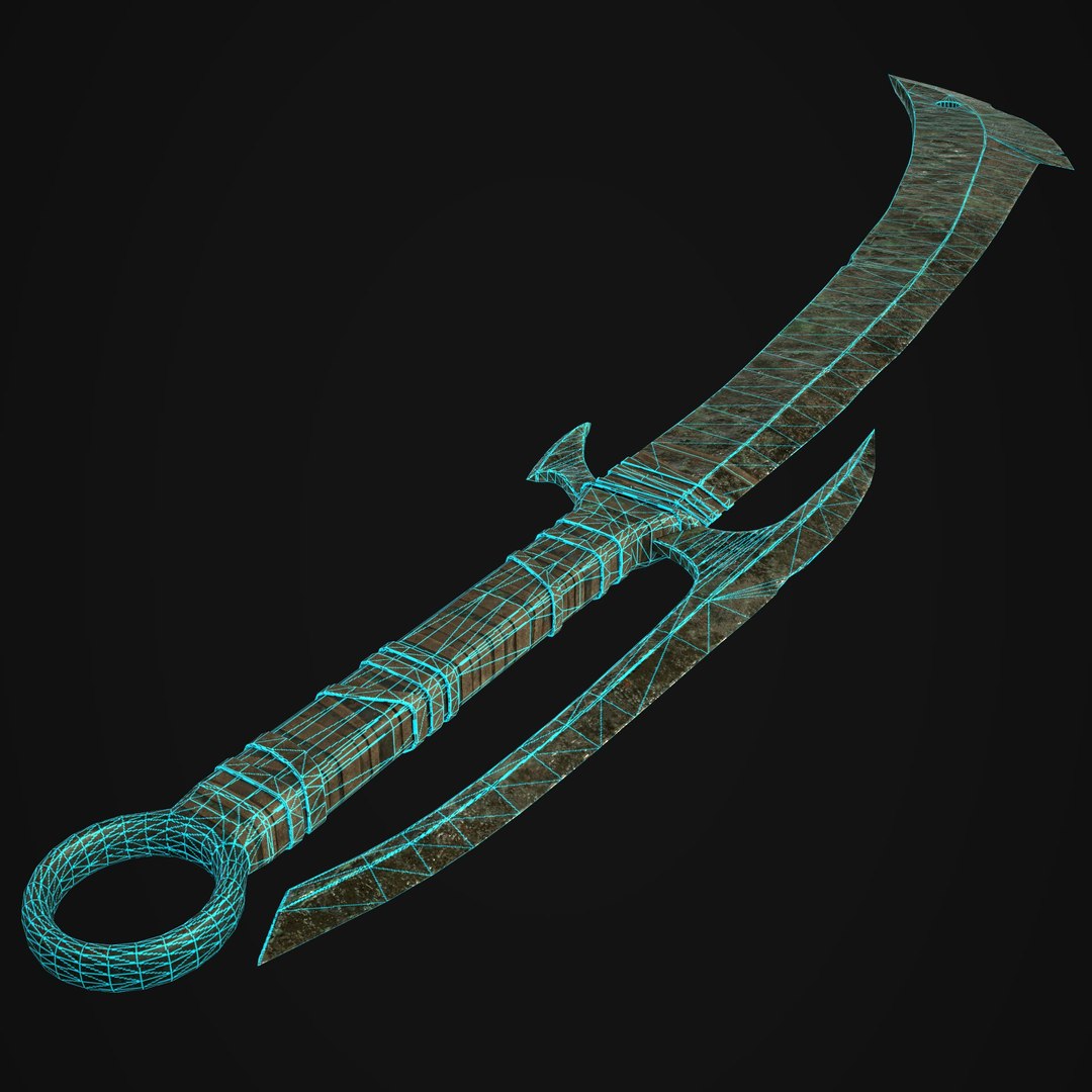 Orc Sword 3D Model - TurboSquid 1608151
