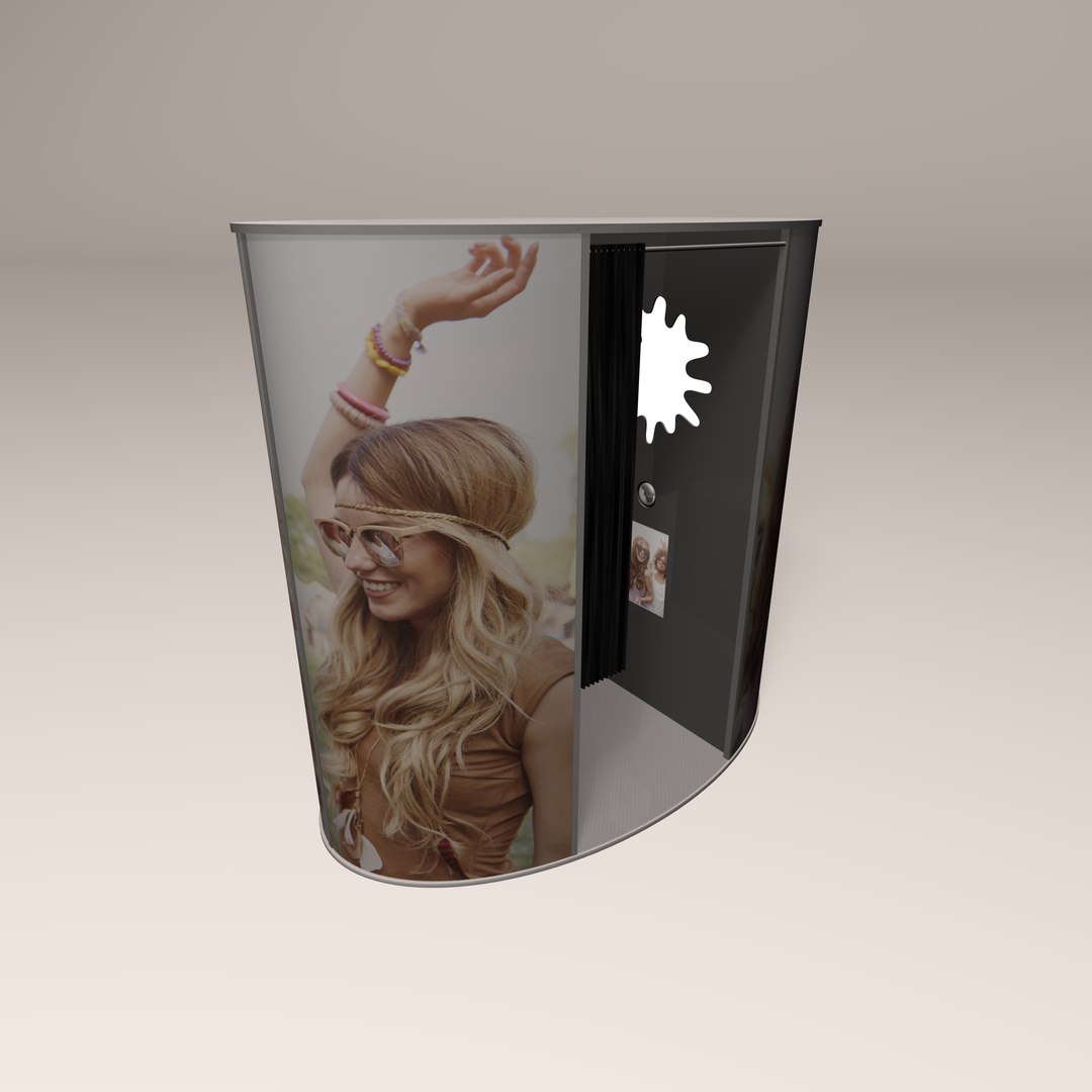 Promotional Photo Booth 3D Model - TurboSquid 1315398