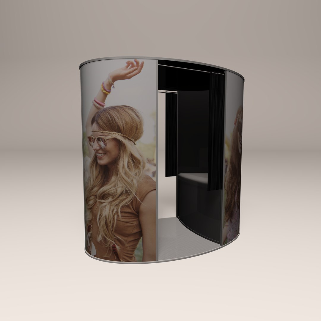 Promotional Photo Booth 3D Model - TurboSquid 1315398