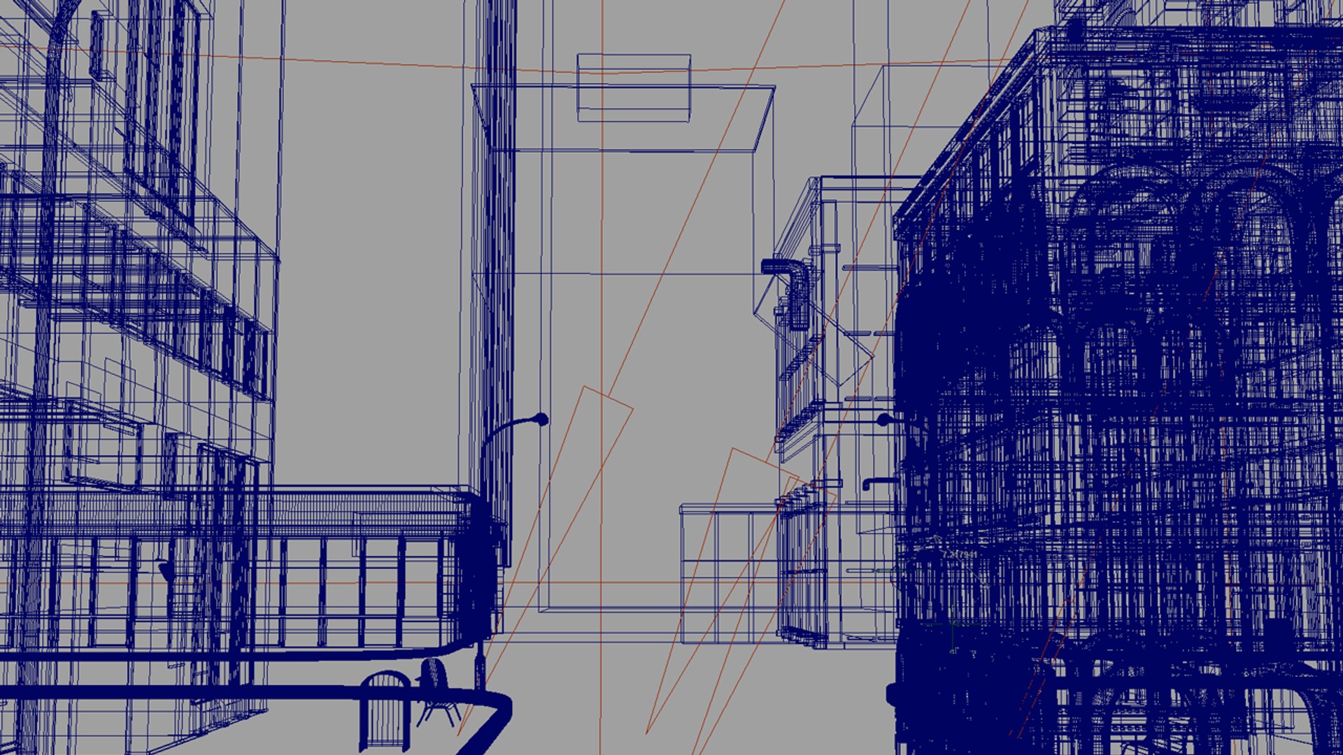 3d Model Ghetto New York Street