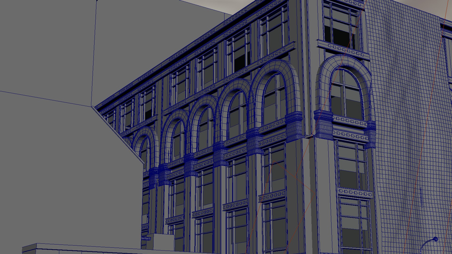 3d Model Ghetto New York Street