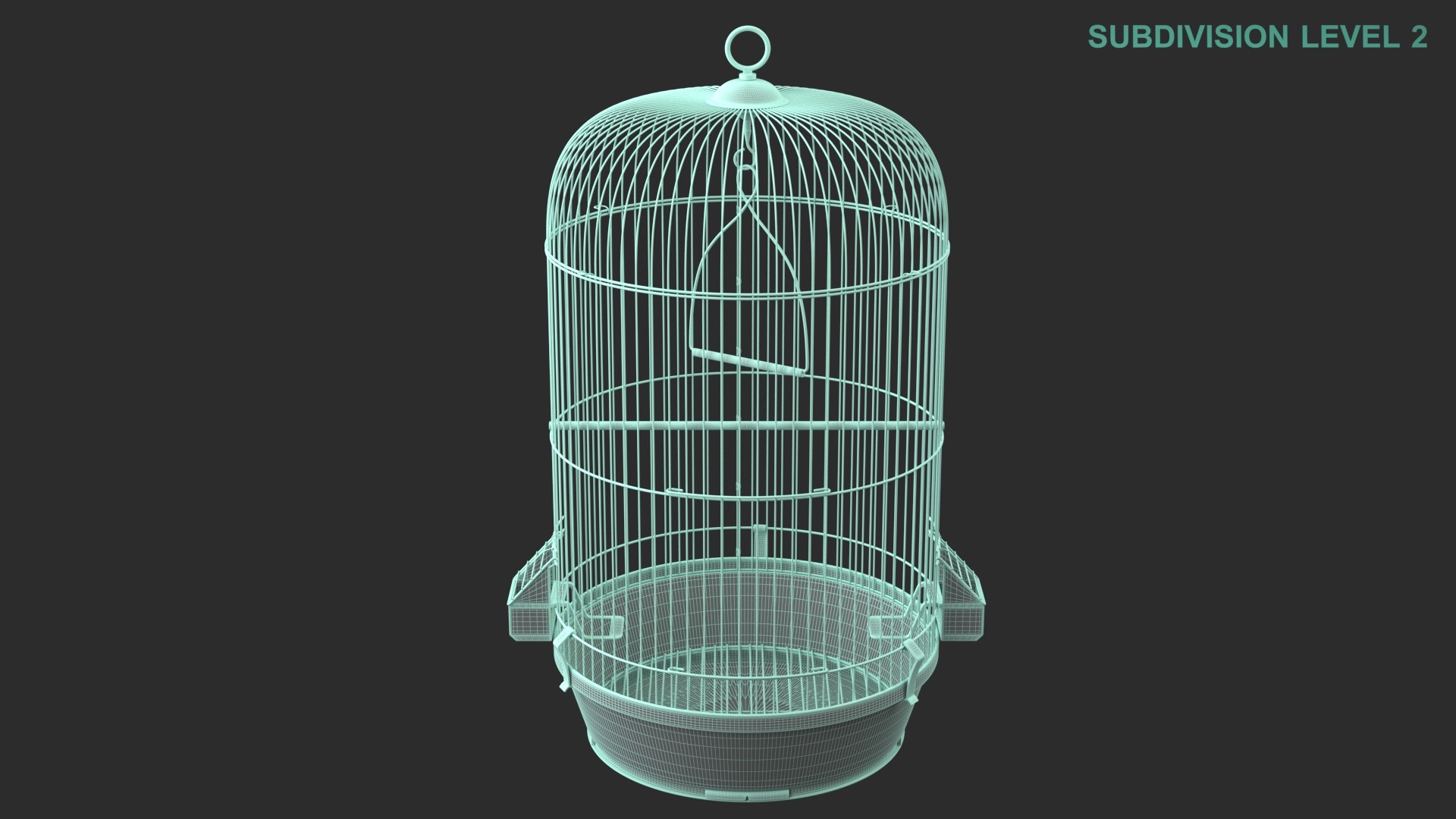 3D Bird Cage - TurboSquid 1790886