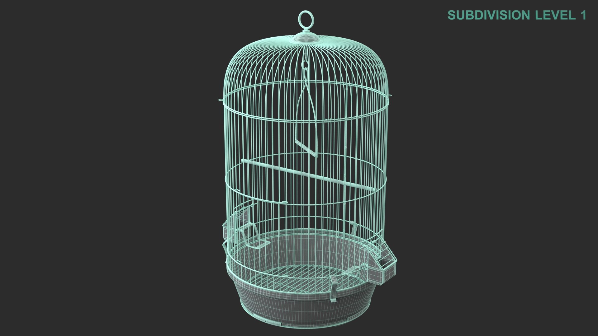 3D Bird Cage - TurboSquid 1790886