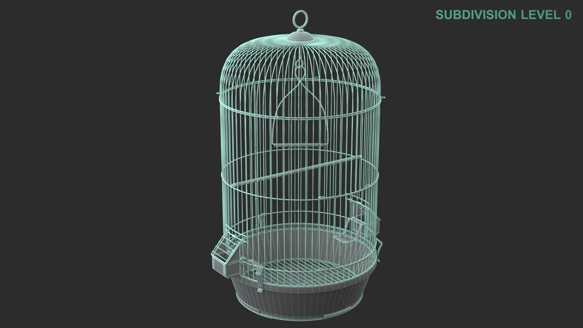 3D Bird Cage - TurboSquid 1790886