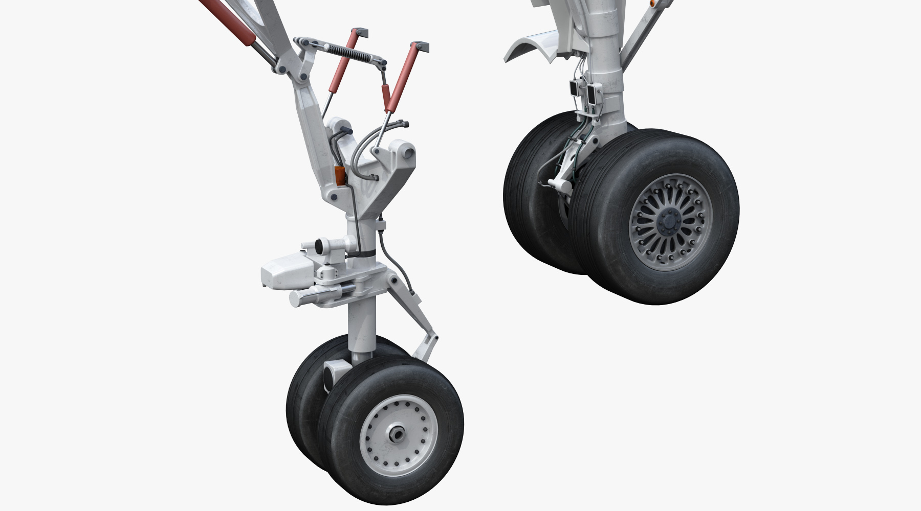 3D landing gear medium airplane - TurboSquid 1189219