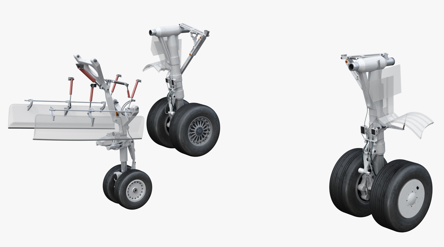 modelo 3d Tren de aterrizaje para Boeing 737 MAX - TurboSquid 1189219