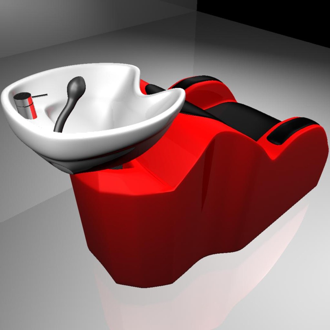 Shampoo Station 3d Model