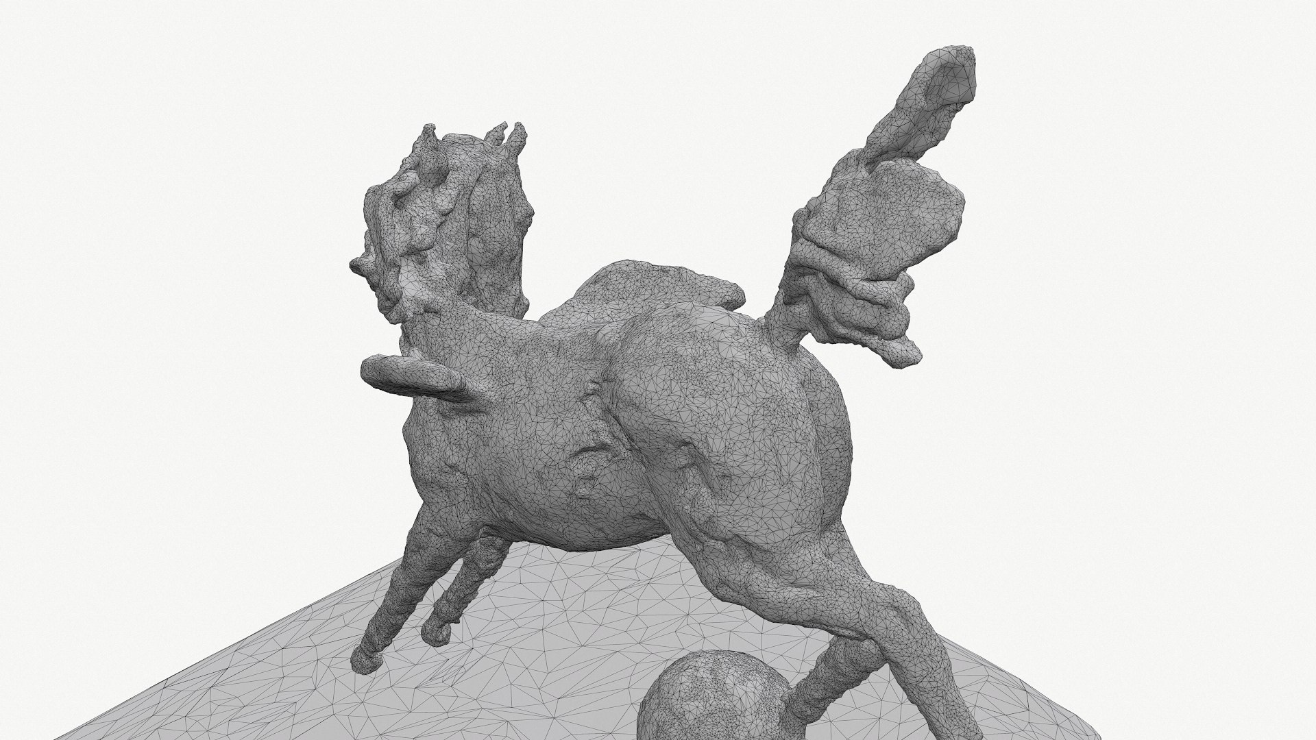 Statue Of Good Luck Horse 3D - TurboSquid 2092673