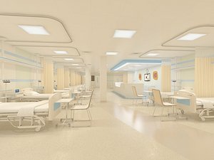 Animated Hospital Bed 3D Models for Download | TurboSquid