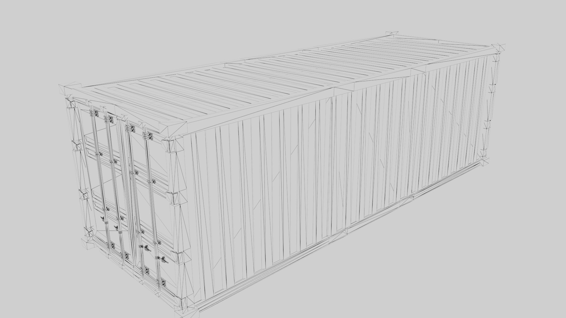 3D Shipping Container - TurboSquid 1837955