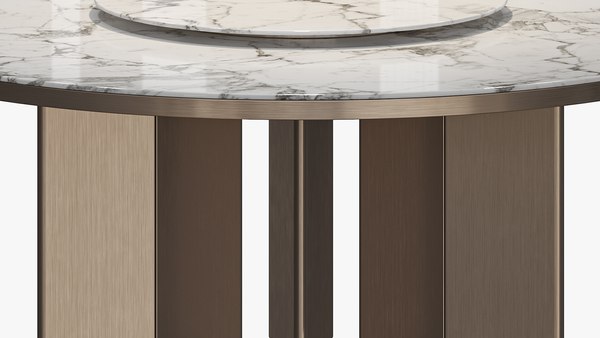 MINOTTI 出品的 MORGAN MARBLE 桌子3D模型 - TurboSquid 2008287