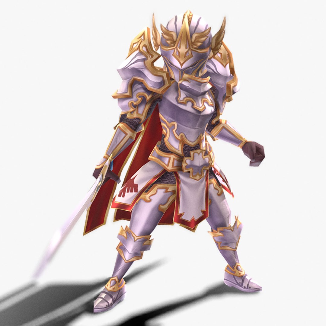 Casual RPG Character - 34 General 3D model - TurboSquid 2007867