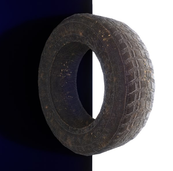 tire unreal unity obj