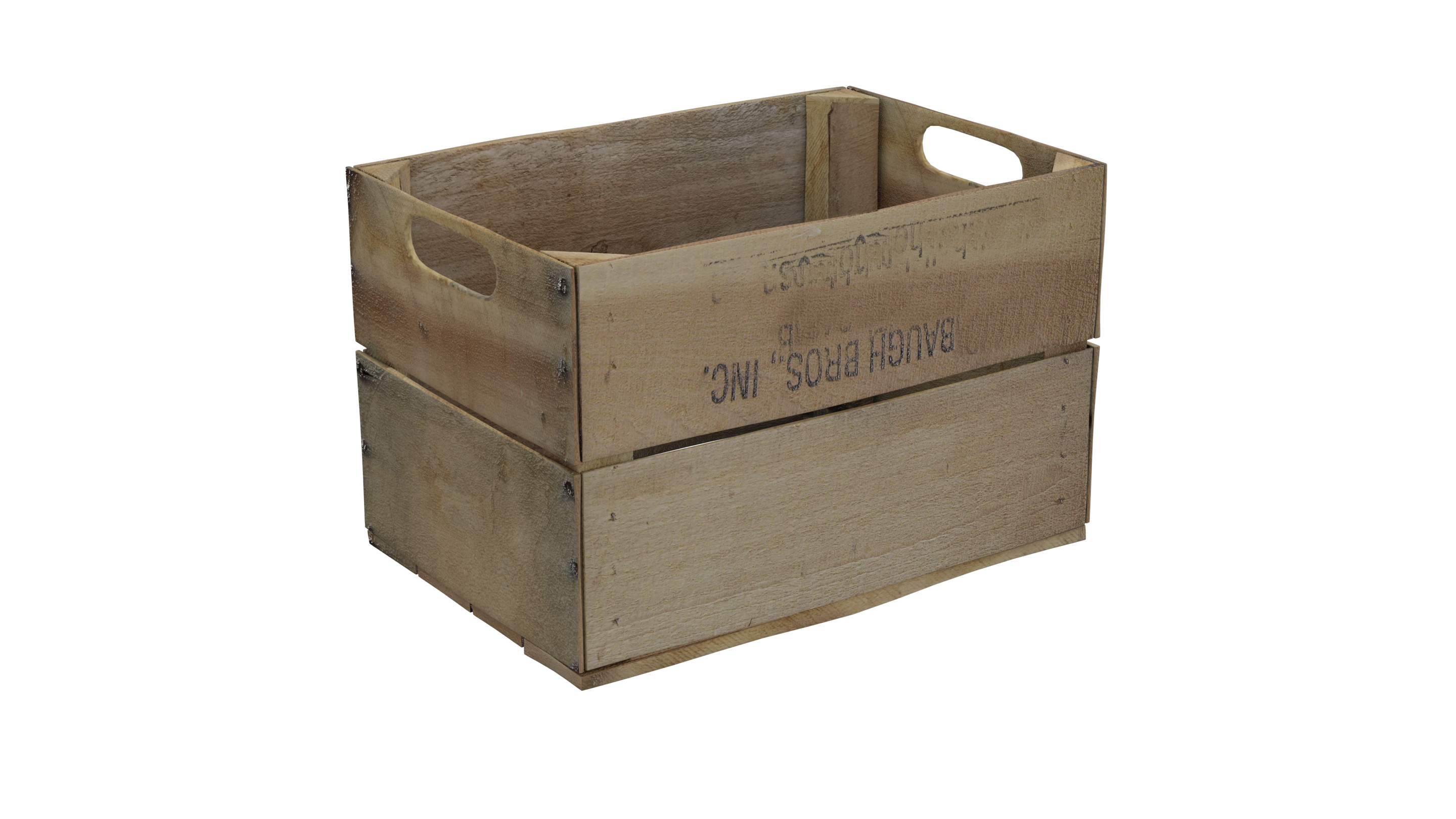 Old Wooden Crate 2 3D - TurboSquid 1815307