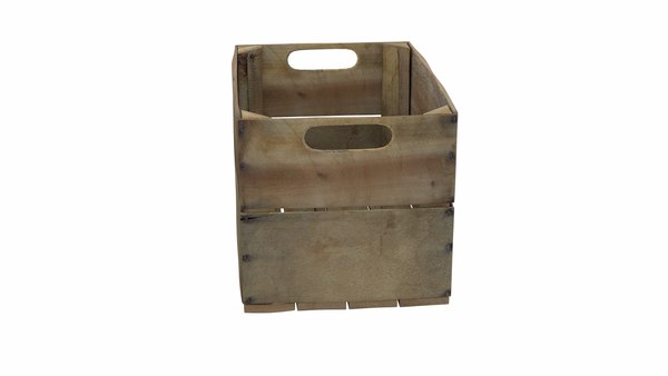 Old Wooden Crate 2 3D - TurboSquid 1815307