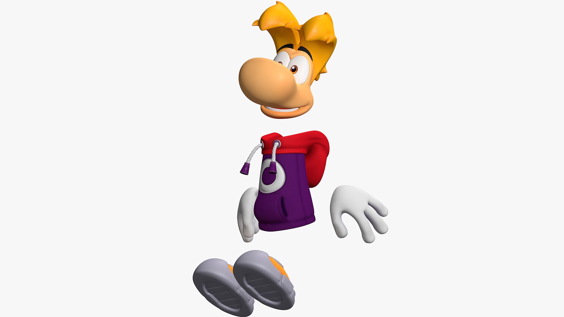 3D Model Rayman Rabbids Character Mario Sparks Of Hope - TurboSquid 2088827