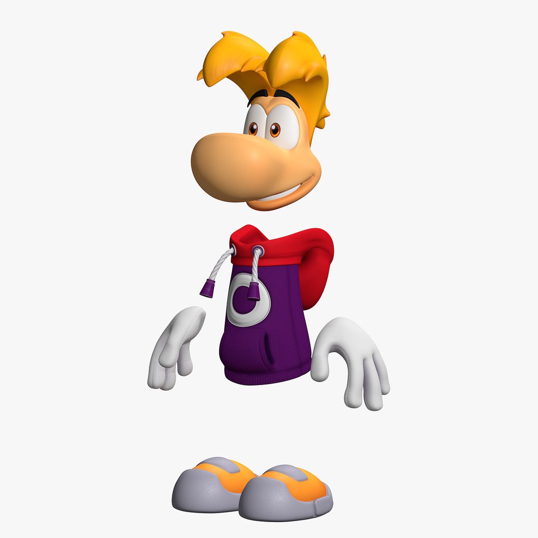 3D model Rayman Rabbids Character Mario Sparks of Hope - TurboSquid 2088827