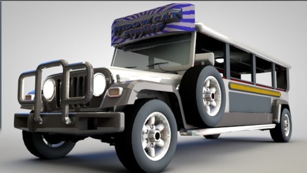 Jeepney 3D Models for Download | TurboSquid
