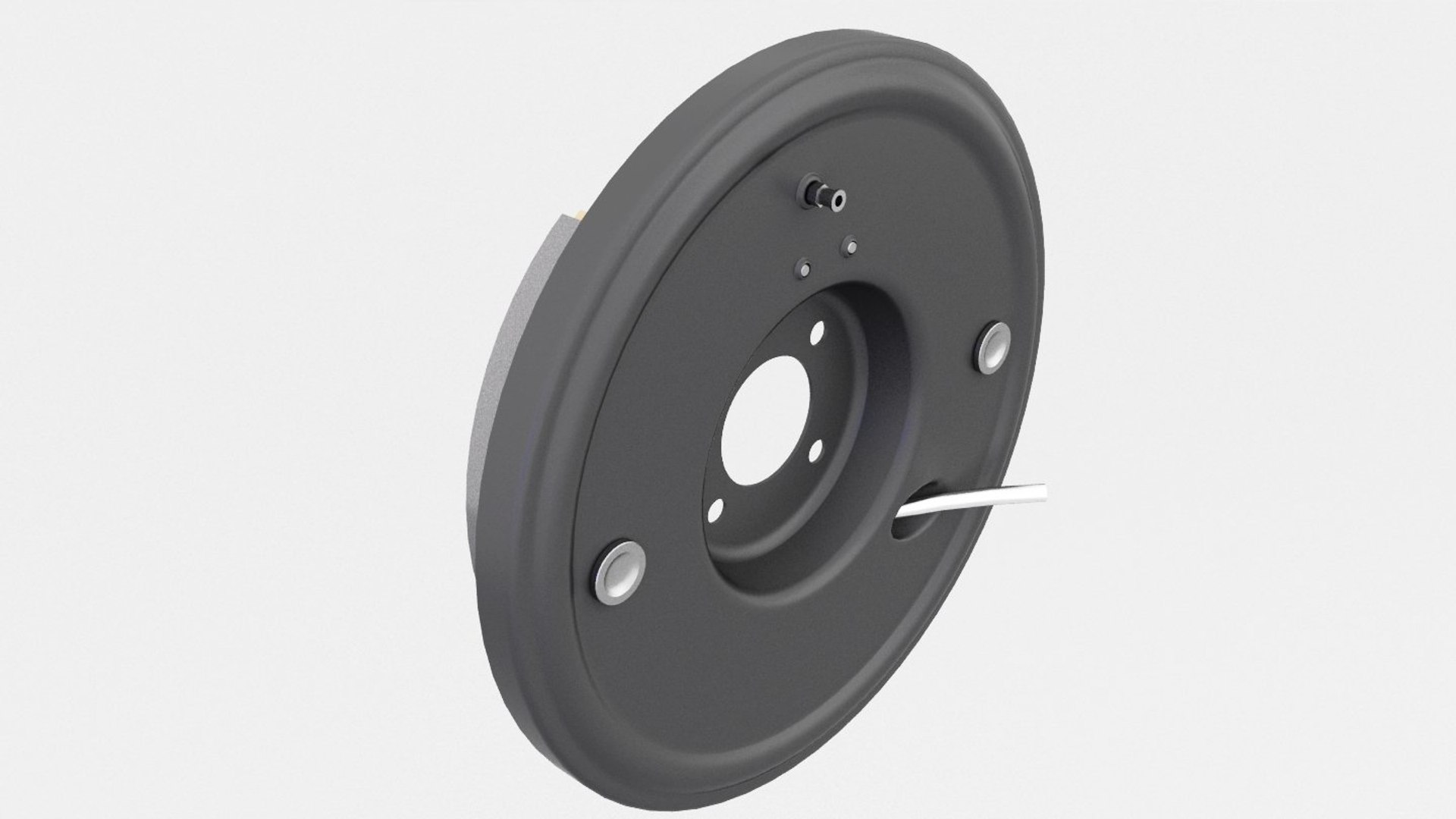 Drum Brakes Model - TurboSquid 1529328