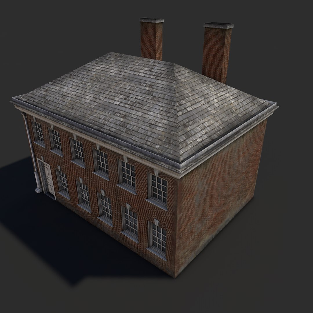 English House 3d Model