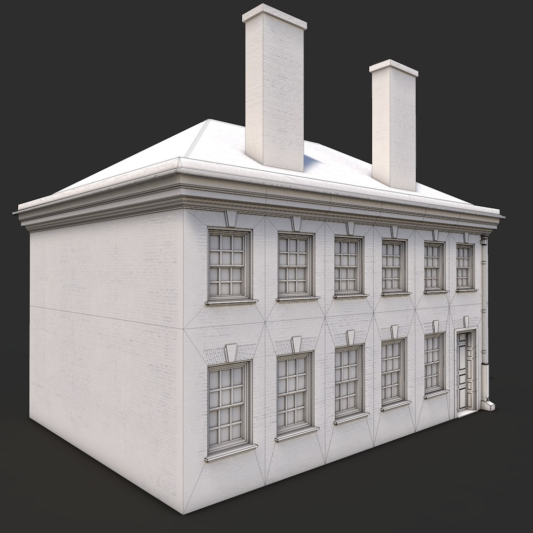 English House 3d Model