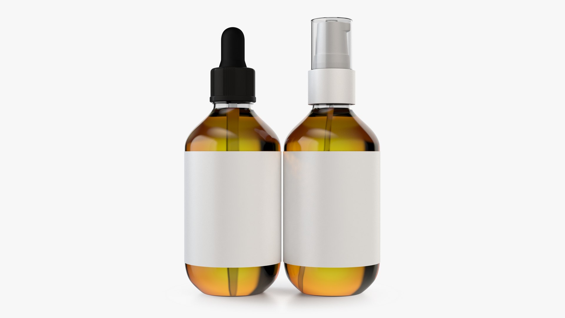 Medicine Spray Dropper Bottles Model - TurboSquid 1638211