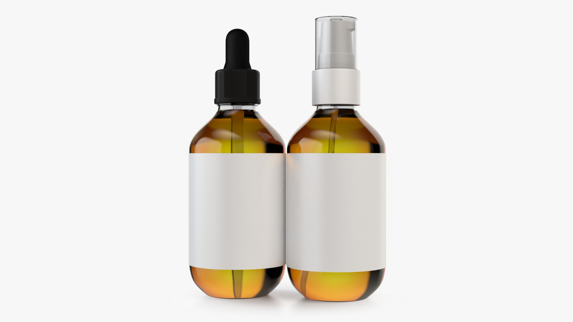 Medicine Spray Dropper Bottles Model - TurboSquid 1638211