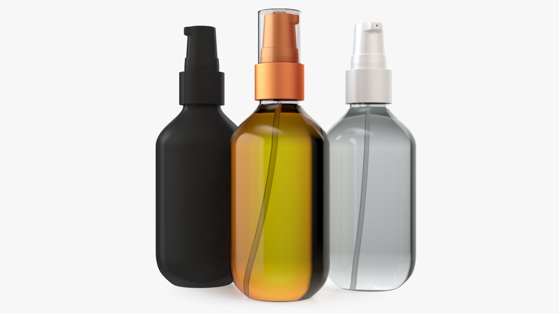 Medicine Spray Dropper Bottles Model - TurboSquid 1638211