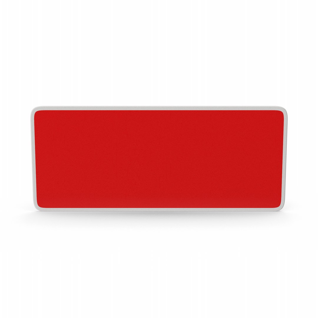 Red Sign 3D - TurboSquid 2156555