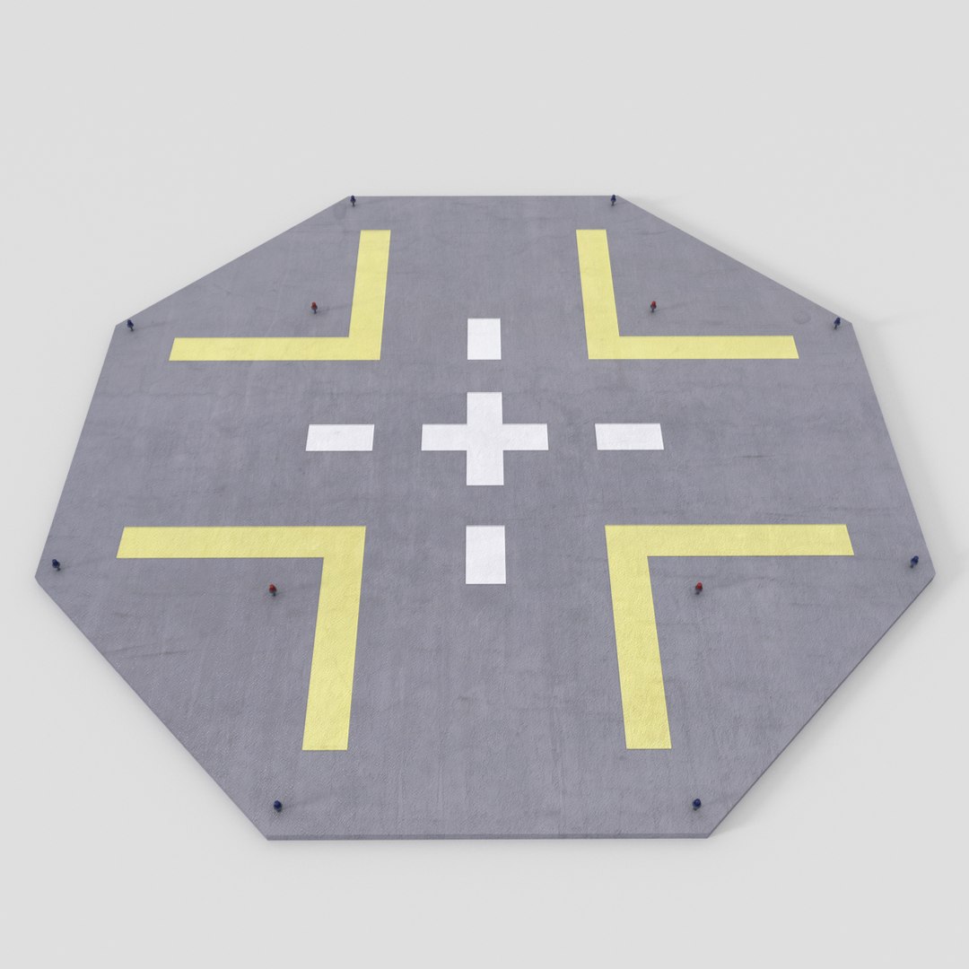 Helipad Jurassic Park 3D Model - TurboSquid 1272095