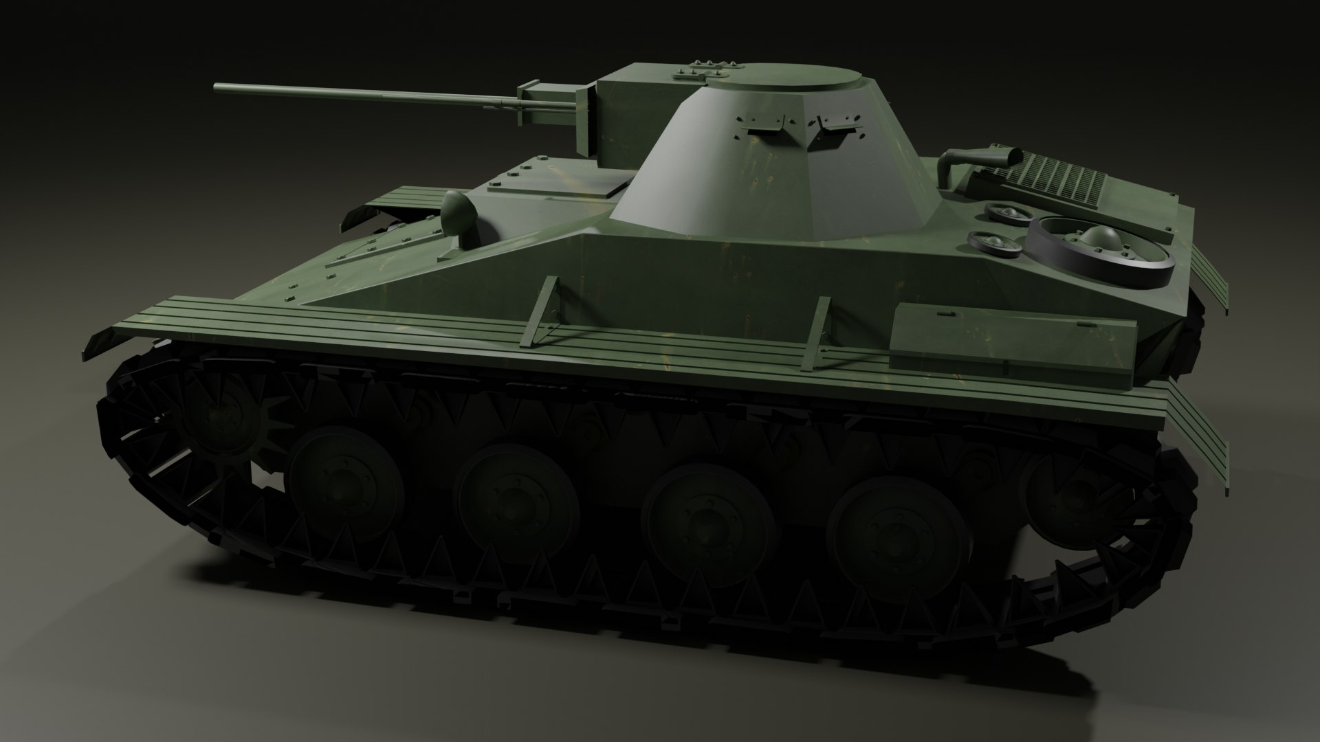Tank T-60 Soviet Light Tank Model - TurboSquid 2184928
