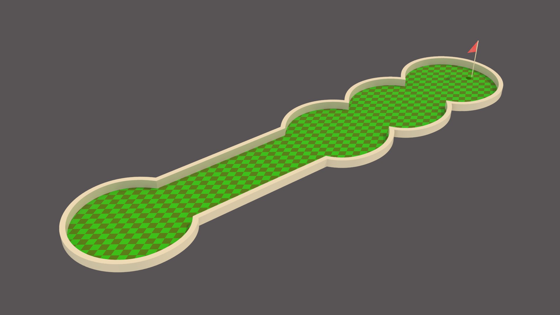 3D Mini Golf Course 15 Model Collection Model - TurboSquid 2315577