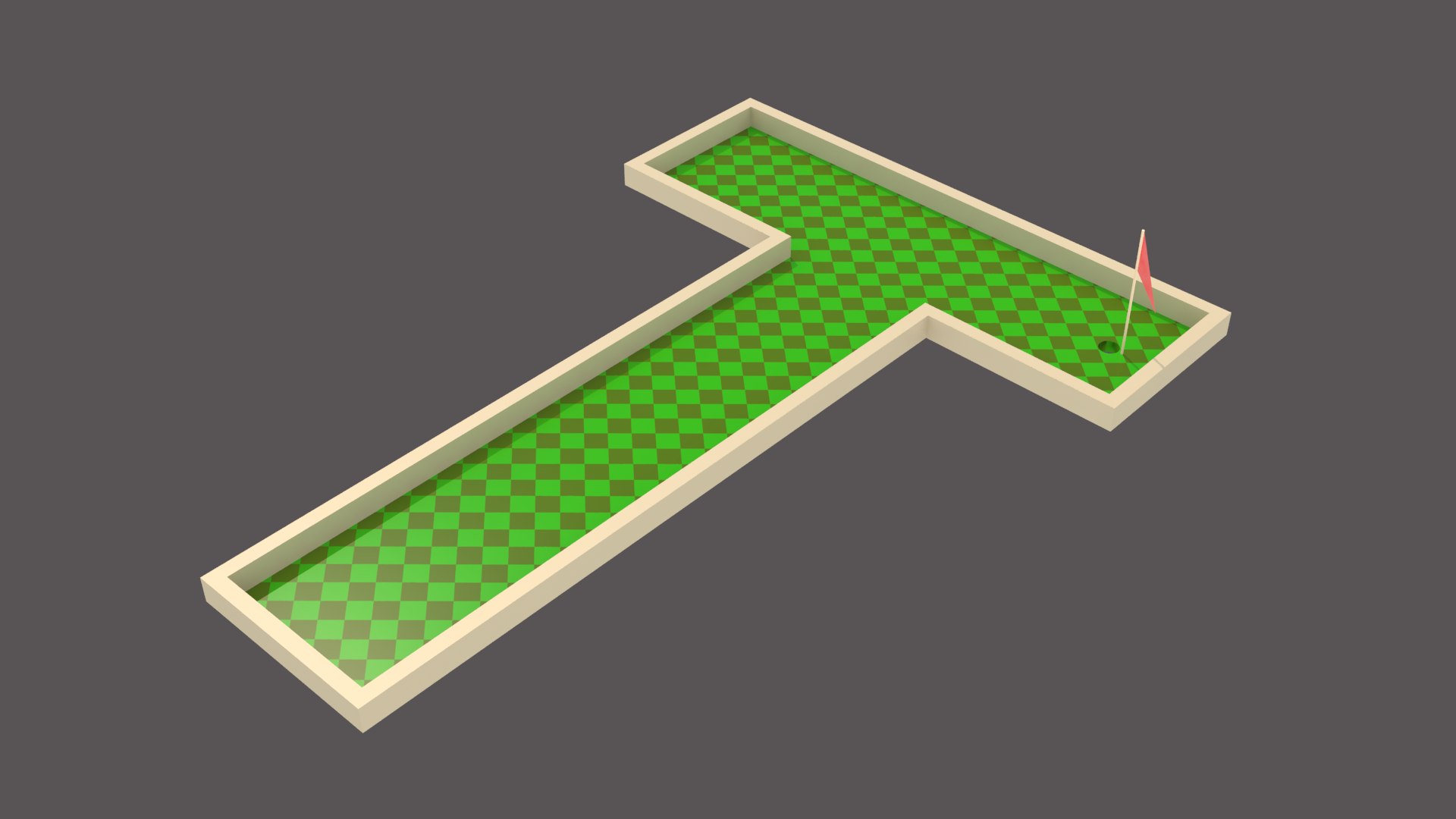 3D Mini Golf Course 15 Model Collection-2 Colors Model - TurboSquid 2315577