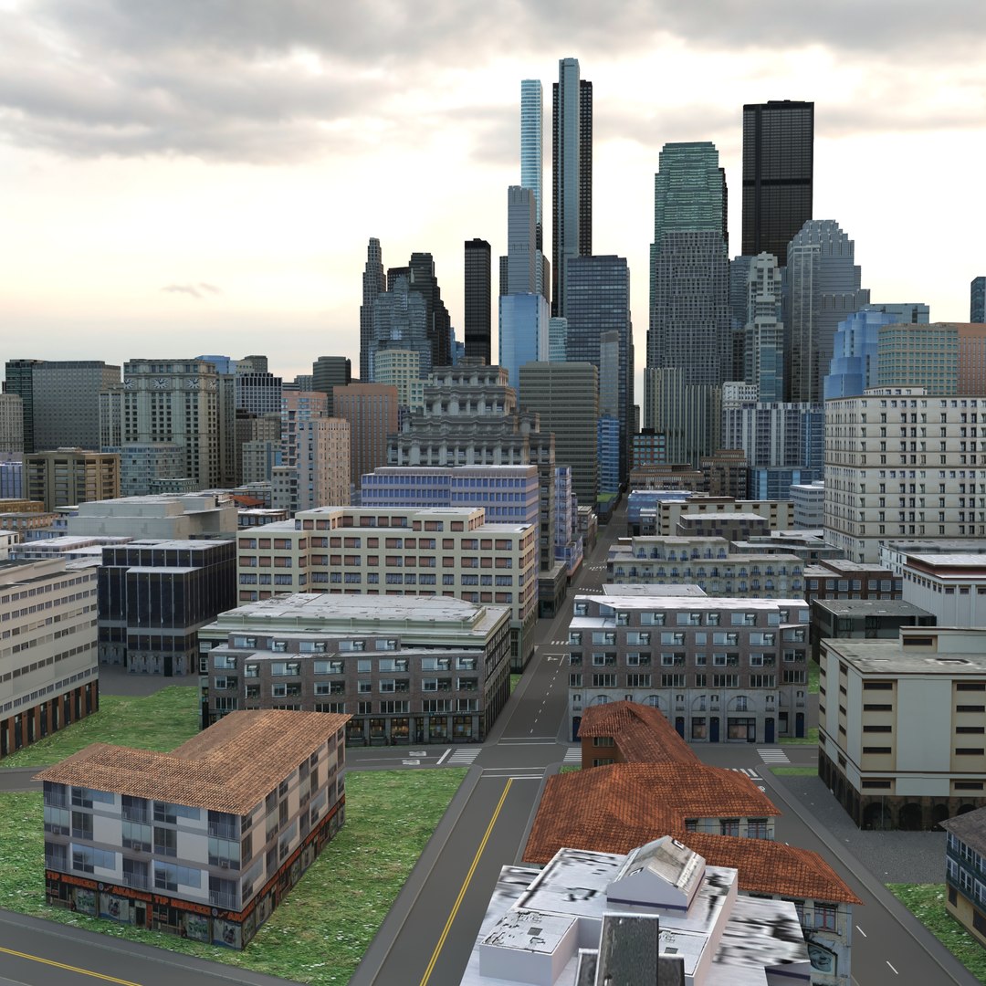 City 105 Model - TurboSquid 2221409