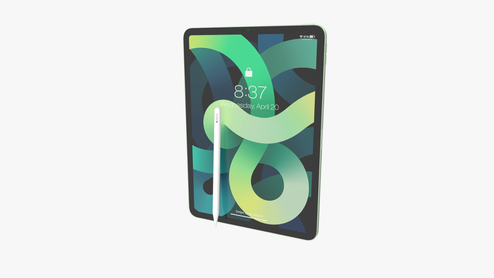 Air 2020 green ipad 3D - TurboSquid 1633272