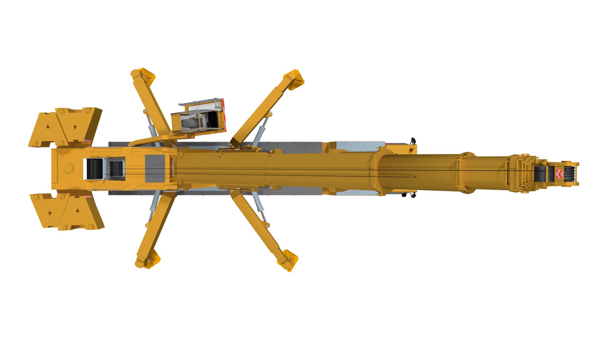 Mobile Crane 3D Model - TurboSquid 1222939