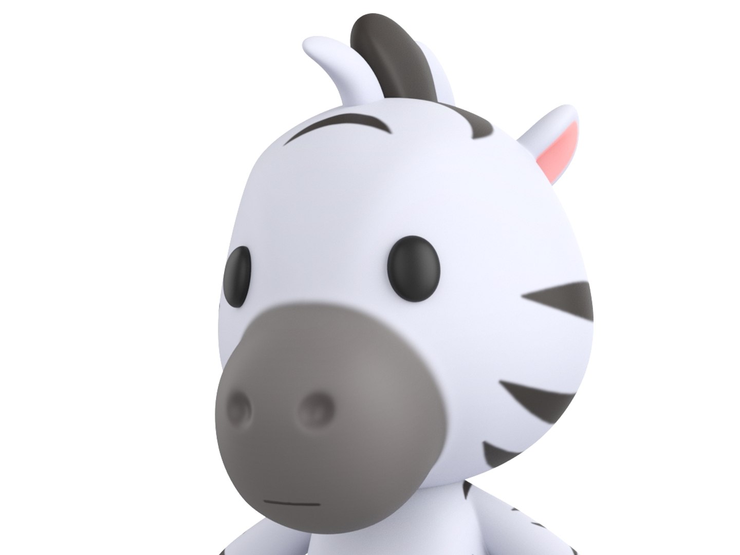 Zebra Character 3D Model - TurboSquid 1648551