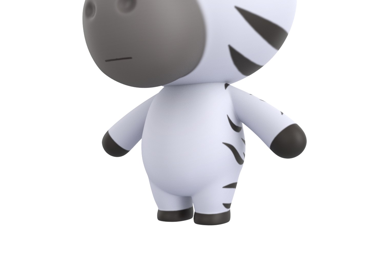 Zebra Character 3D Model - TurboSquid 1648551