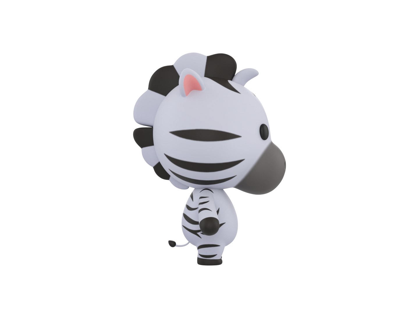 Zebra Character 3D Model - TurboSquid 1648551