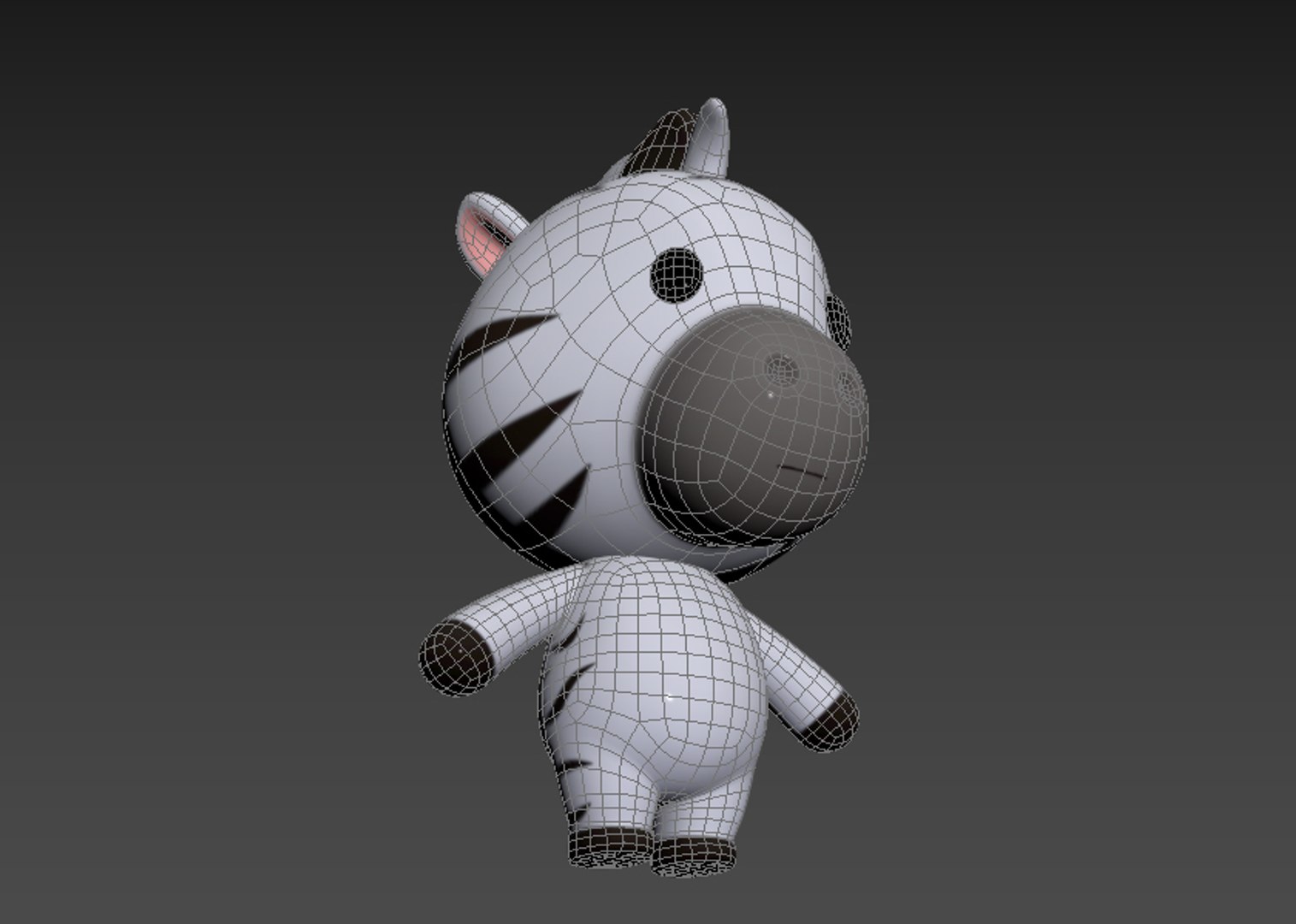 Zebra Character 3D Model - TurboSquid 1648551