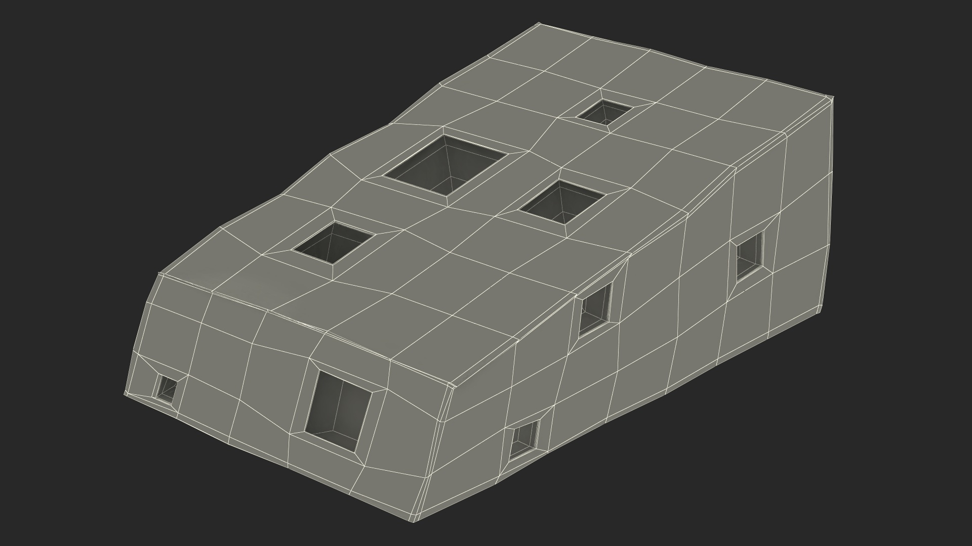 Swiss Cheese Block 3D Model - TurboSquid 2219841