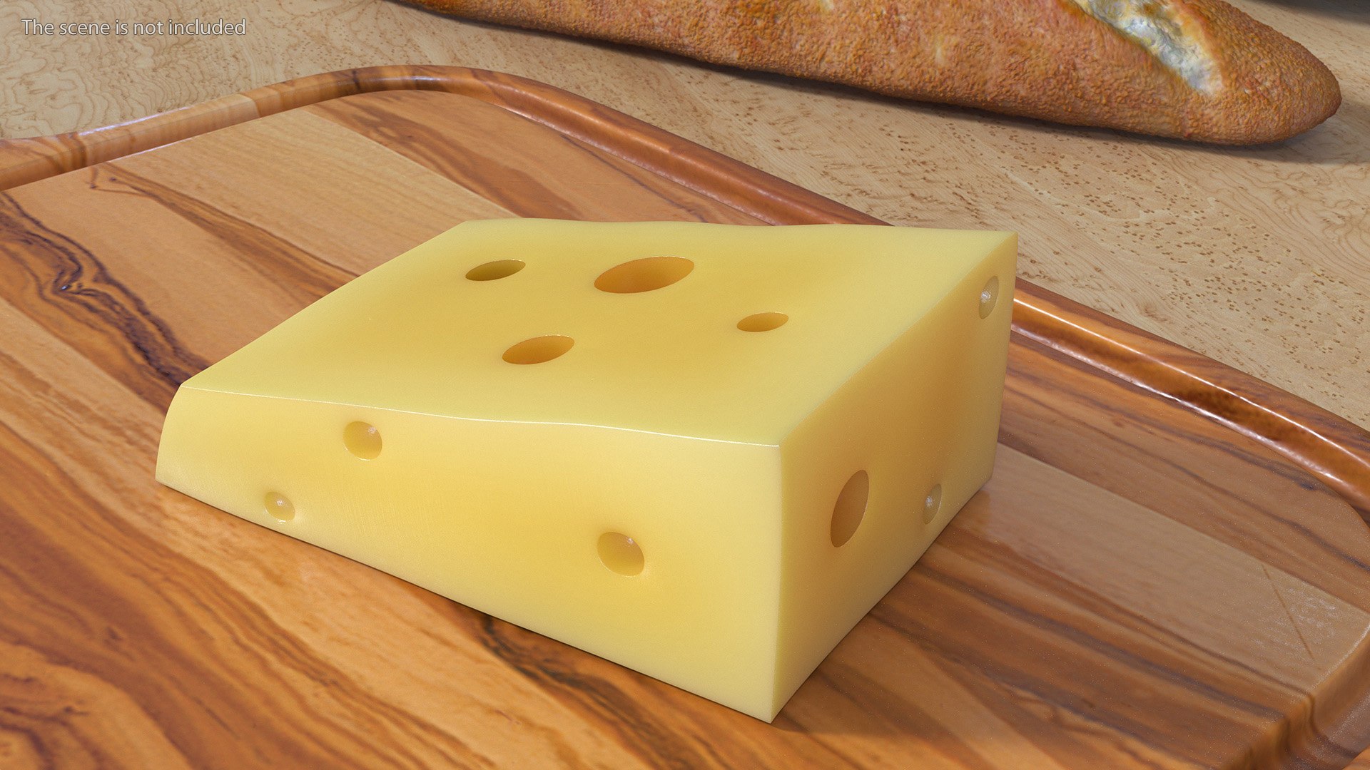 Swiss Cheese Block 3D Model - TurboSquid 2219841