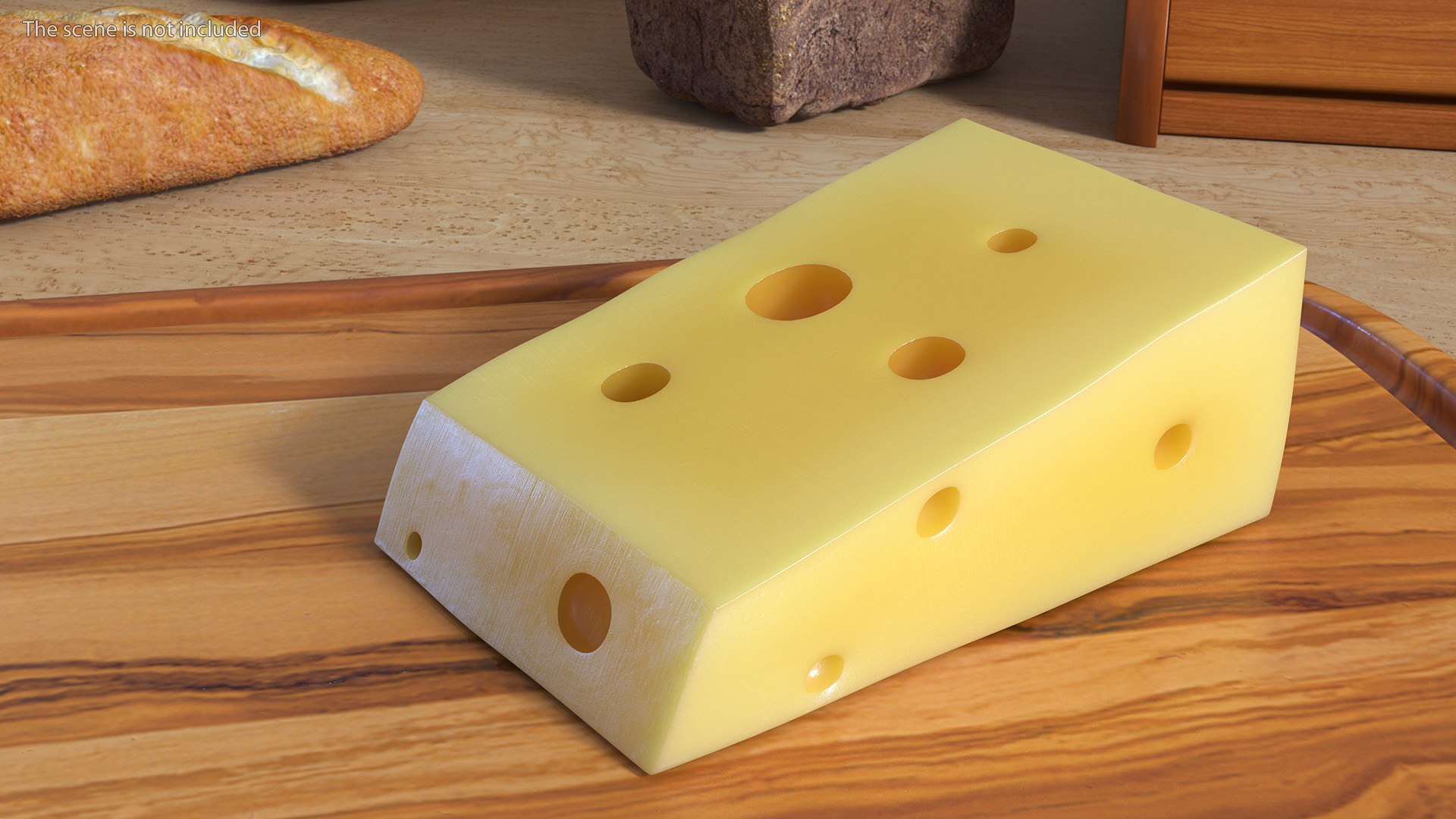 Swiss Cheese Block 3D Model - TurboSquid 2219841