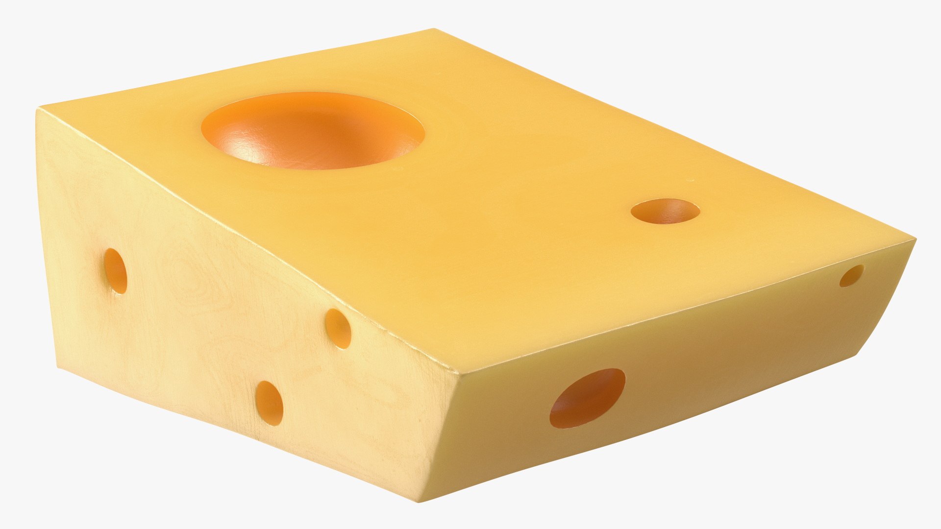 Swiss Cheese Block 3D Model - TurboSquid 2219841