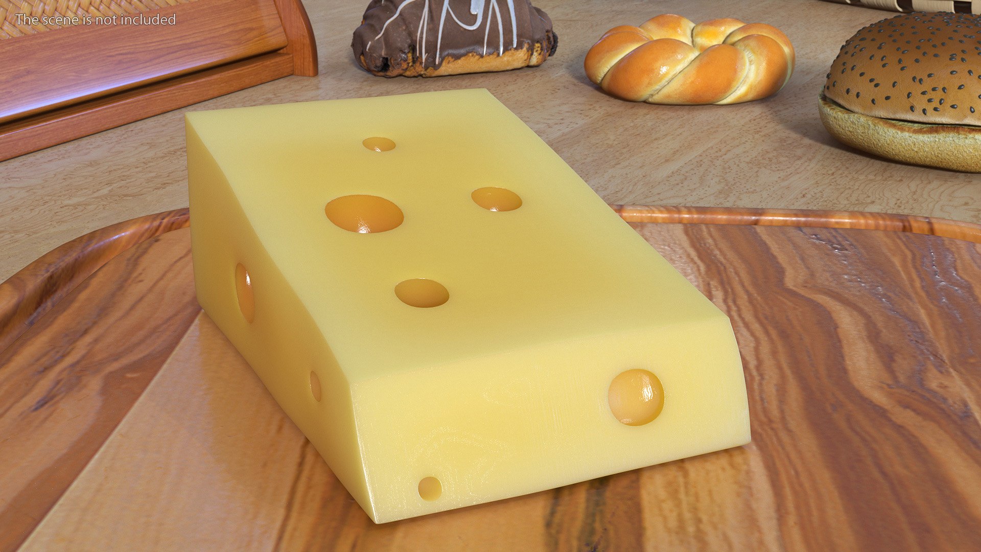 Swiss Cheese Block 3D Model - TurboSquid 2219841