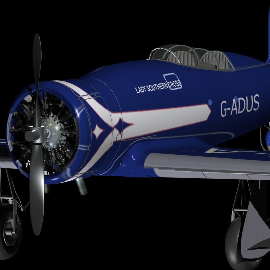 Historic Lockheed Altair 3D Model - TurboSquid 1395678