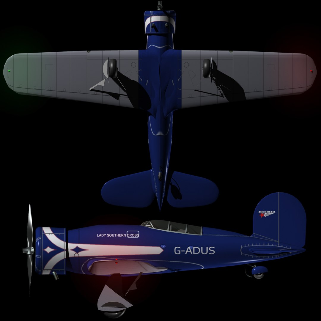 Historic Lockheed Altair 3D Model - TurboSquid 1395678