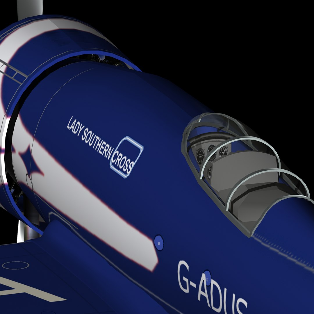 Historic Lockheed Altair 3D Model - TurboSquid 1395678